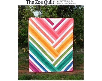 The Jonah Quilt Pattern by Erica Jackman of Kitchen Table - Etsy