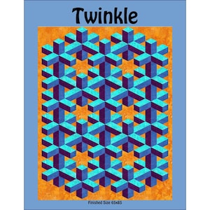 3d illusion quilt pattern