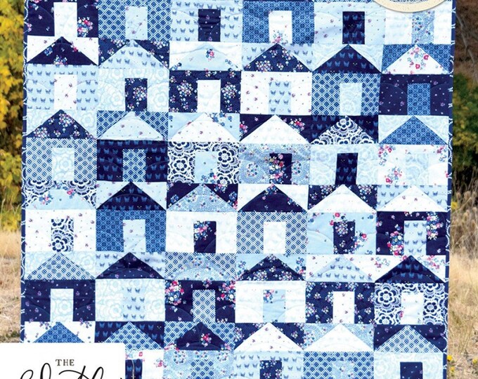 Hannas Houses Quilt, Pattern by the Cloth Parcel, Layer Cake Pattern - Etsy