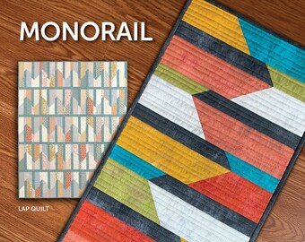 Monorail Quilt Pattern Atkinson Designs - Etsy