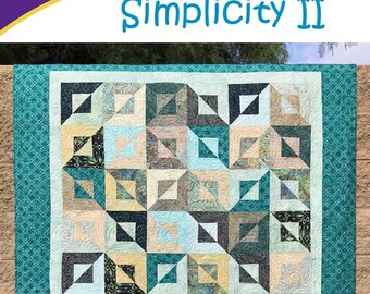 Simplicity Quilt Quilting Pattern, A Cozy Strip Club Pattern for 2 1/2 ...