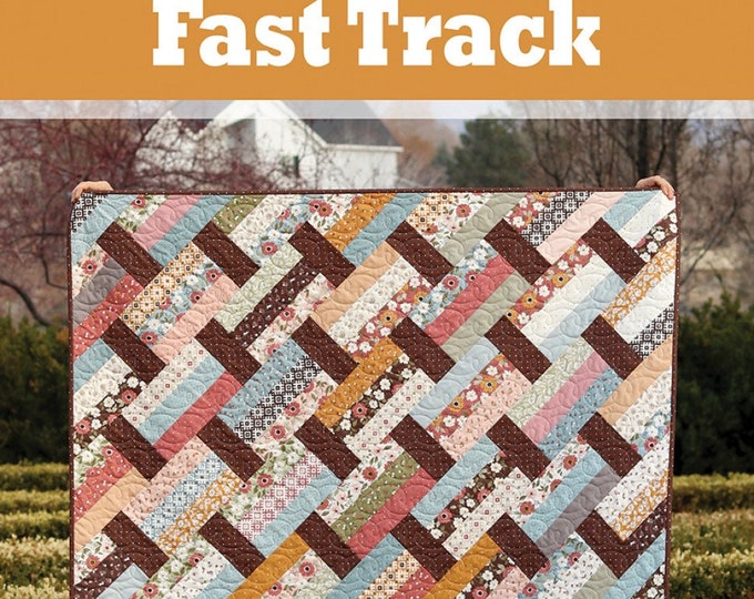 Fast Track Quilt Pattern by Andy Knowlton of A Bright Corner - Etsy