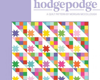 Hodgepodge Quilt Pattern MM 016 Modernly Morgan Modern - Etsy