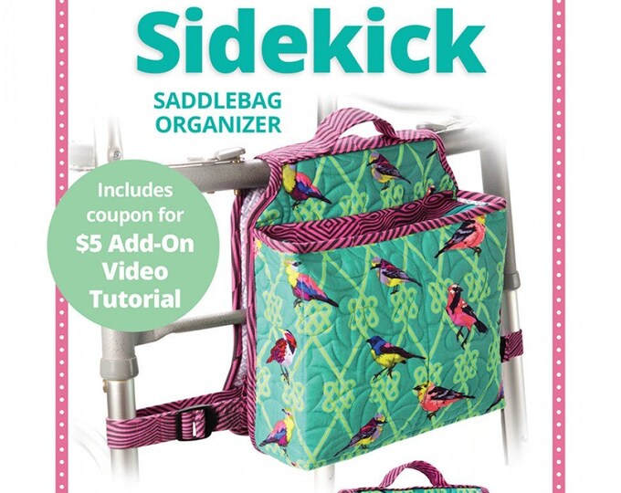 Sidekick Pattern by Annie Unrein of by Annie, Saddlebag Organizer ...