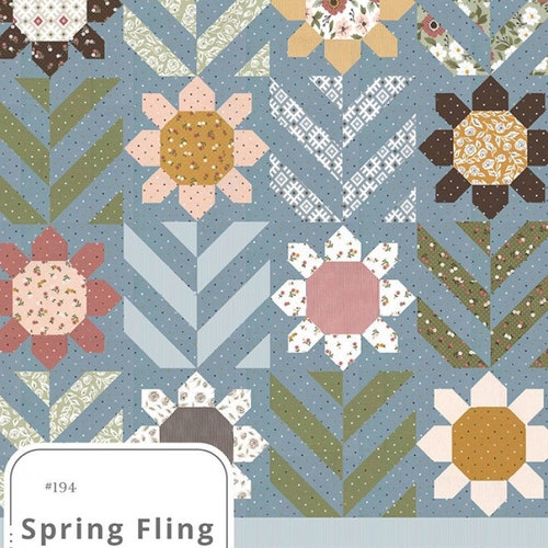 Spring Fling Quilt Pattern by Lella Boutique - Etsy