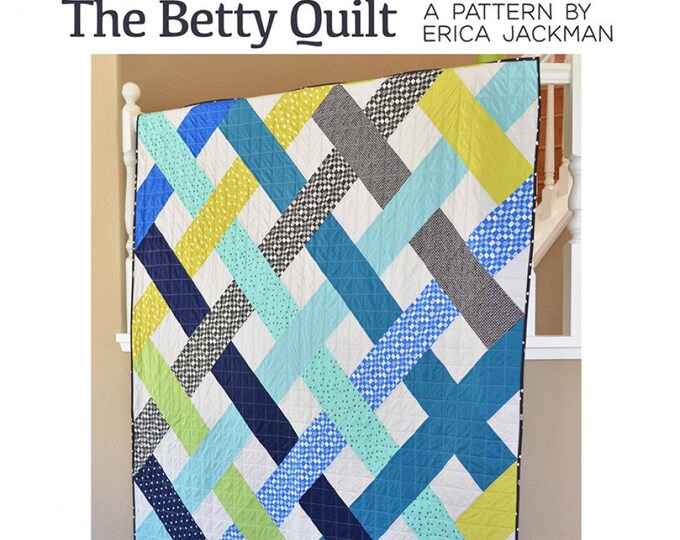 The Betty Quilt Pattern by Erica Jackman of Kitchen Table Quilting - Etsy