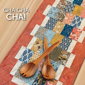 Cha Cha Cha Table Runner Pattern by Atkinson Designs - Etsy