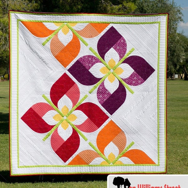 Windswept Quilt Pattern - Etsy
