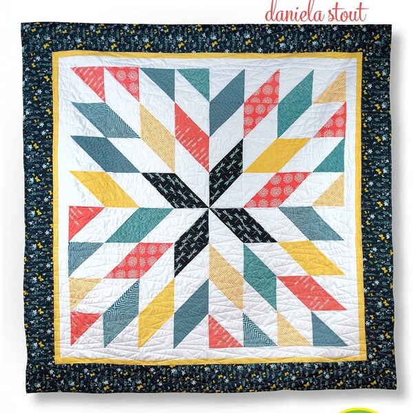 Giant Star Quilt Pattern - Etsy