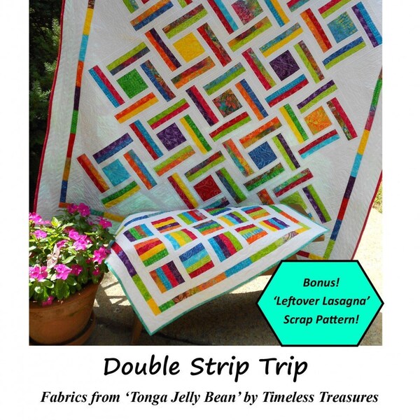 Strip Quilt Pattern - Etsy