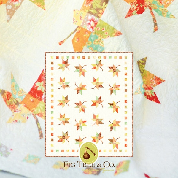 Autumn Leaves Quilt - Etsy