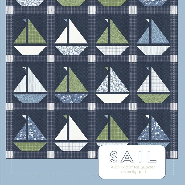 Boat Quilt Pattern - Etsy