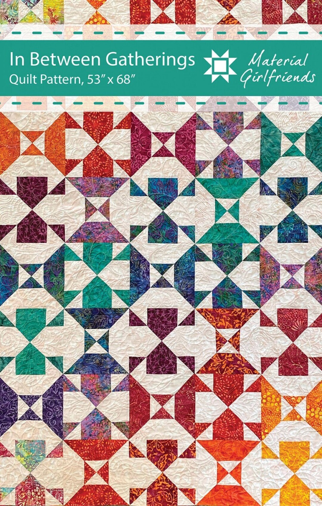 In Between Gatherings Quilt Pattern by Material Girlfriends - Etsy