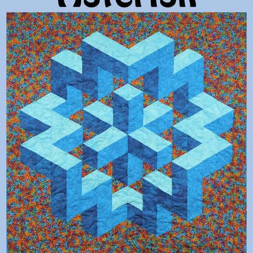 Star Box 3-D Illusion Quilt Pattern by Quilter's Clinic - Etsy