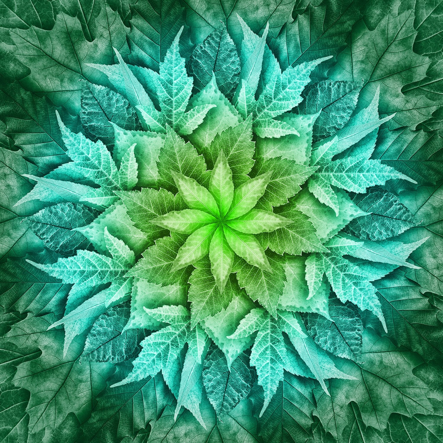 Dream Big Leaf Digital Panel 43in X 43in Hoffman Fabrics - Etsy