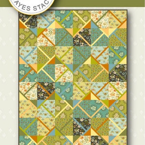 Garden Stroll Quilt Pattern by Needle in A Hayes Stack - Etsy