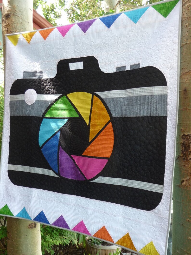 Focus Freeway a Camera Quilt Pattern by Sassafras Lane Designs - Etsy