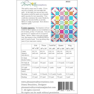 Simply Cool Quilt Pattern by Pleasant Valley Creations - Etsy