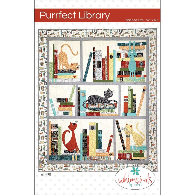 Bookcase Quilt Pattern - Etsy