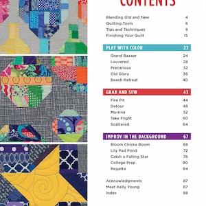 Stash Statement Softcover Quilt Book by Kelly Young, Scrap Quilt ...