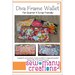 Diva Frame Wallet, Pattern by Sew Many Creations, Fat Quarter & Scrap ...