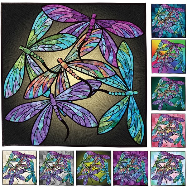 Dragonfly Quilt Pattern - Etsy