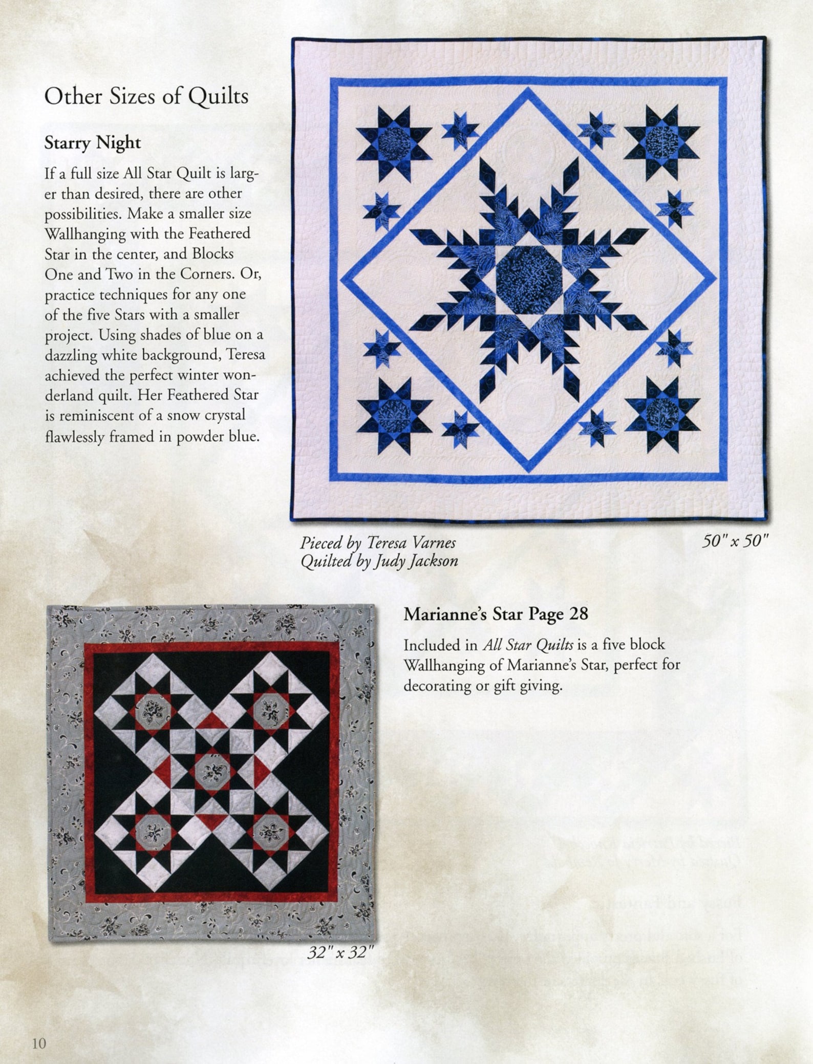 All Star Quilts Book by Eleanor Burns of Quilt in a Day | Etsy