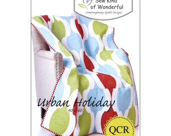 Metro Twist Quilt Pattern by Jenny Pedigo of Sew Kind of Wonderful - Etsy