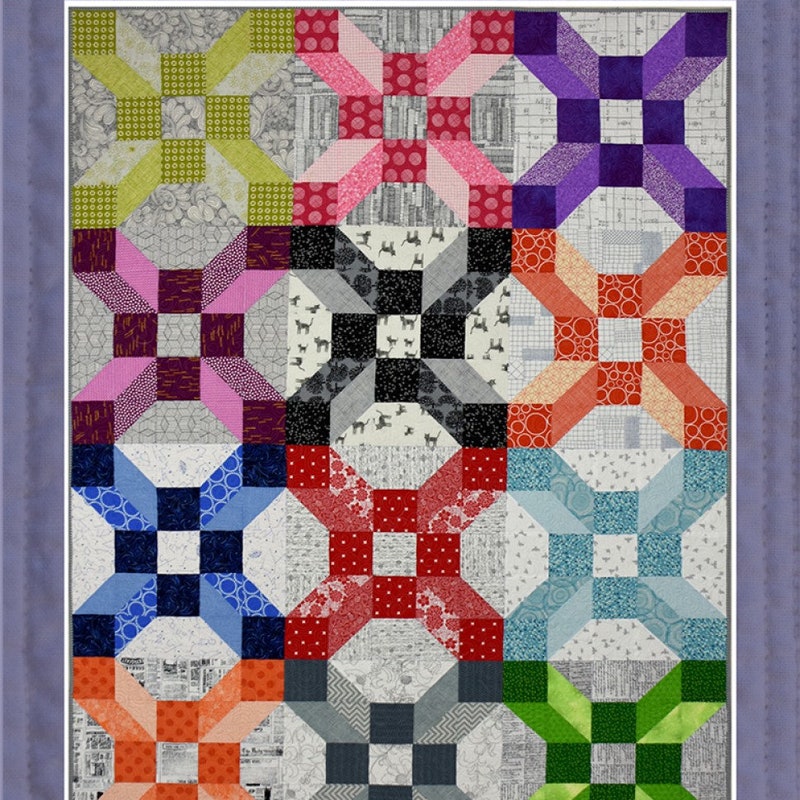 Nine Patch Quilt - Etsy
