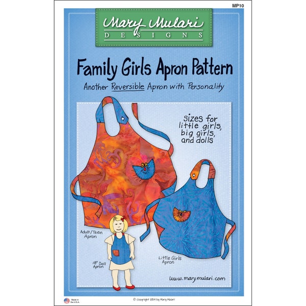 Mother Daughter Apron Pattern - Etsy