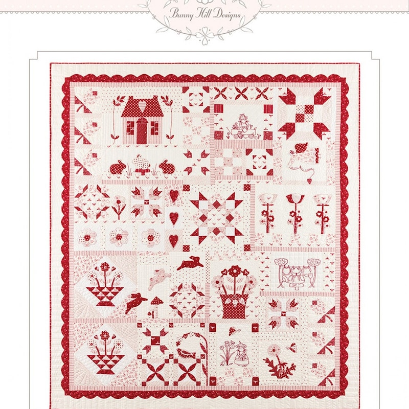 Redwork Pattern - Etsy