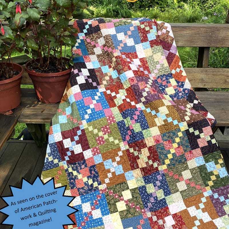 Scrap Quilt Pattern - Etsy