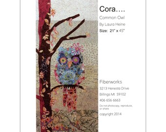 Freida Collage Quilt Pattern by Laura Heine of Fiberworks | Etsy