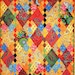 Harlequin Quilt Pattern by Aardvark Quilts, Diamond Quilt Pattern - Etsy
