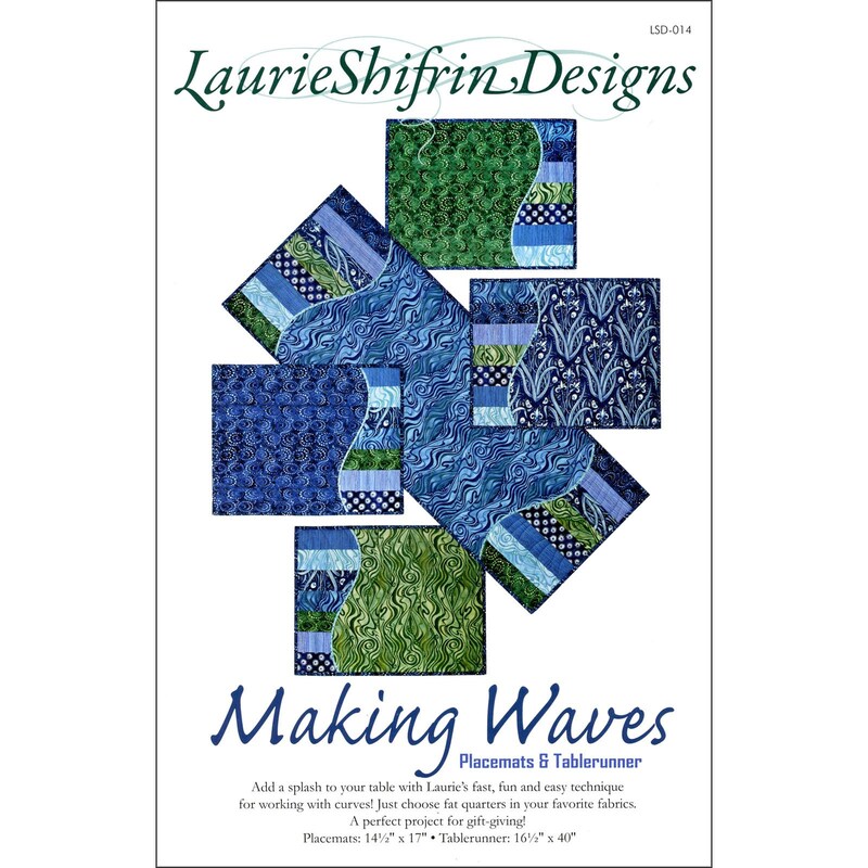 Wave Quilt Pattern Etsy