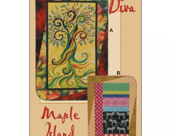 Diva 2 Quilt Pattern by Debbie Bowles for Maple Island Quilts - Etsy