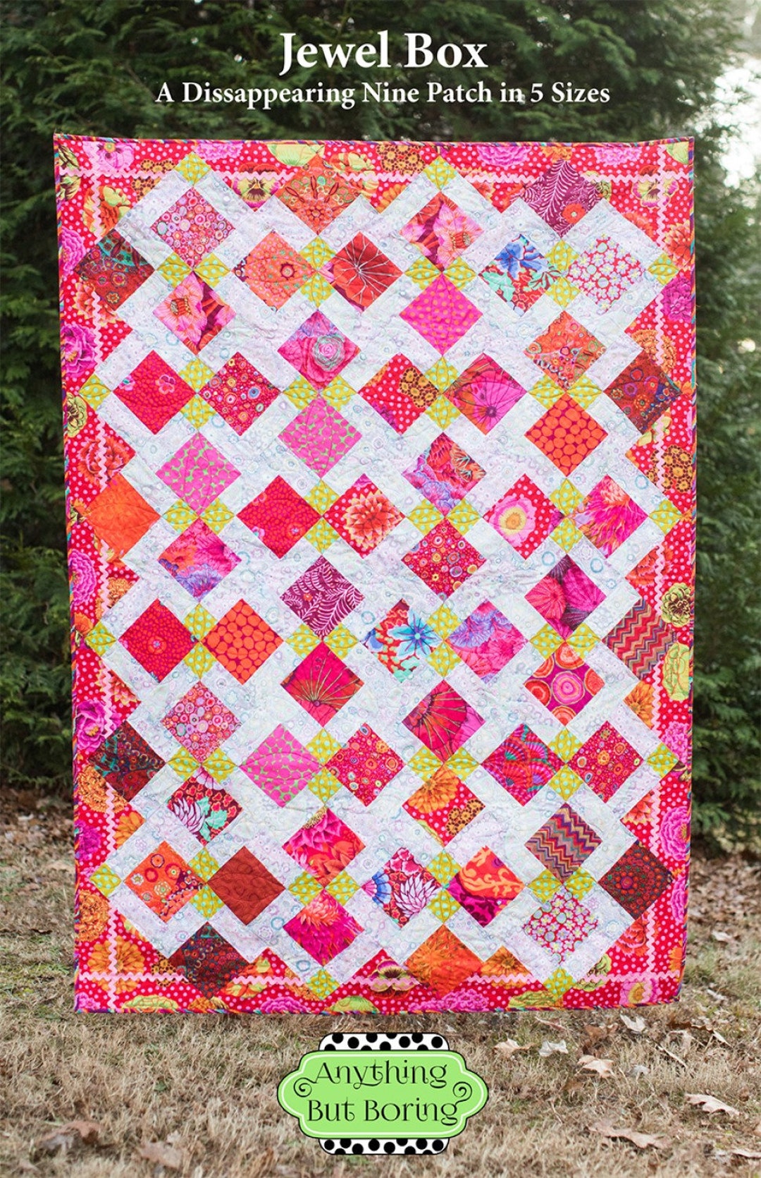 Jewel Box Quilt Pattern, Janice D. Pope of Anything but Boring, Charm ...