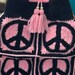 Peace Sign Backpack Free Shipping - Etsy