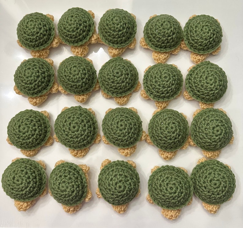 Crochet Turtle Memory Game - Free Shipping!!! - Etsy