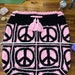 Peace Sign Backpack Free Shipping - Etsy