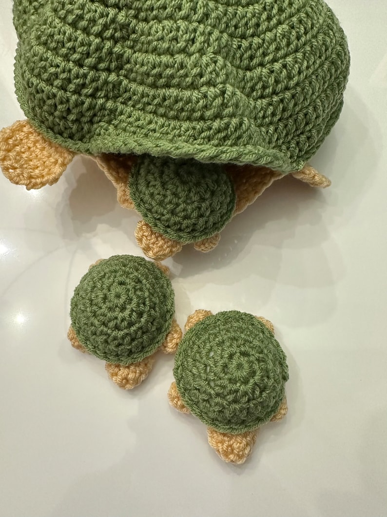 Crochet Turtle Memory Game - Free Shipping!!! - Etsy