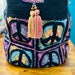 Peace Sign Backpack - Free Shipping - Etsy