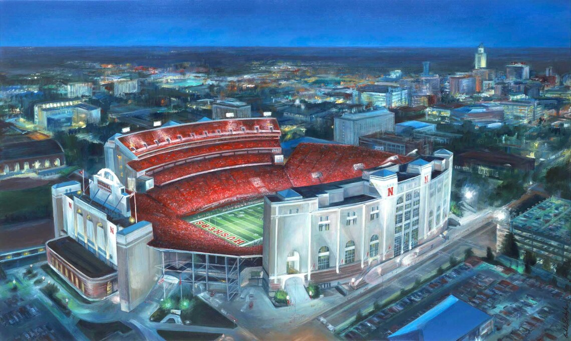 Memorial Stadium' - Etsy