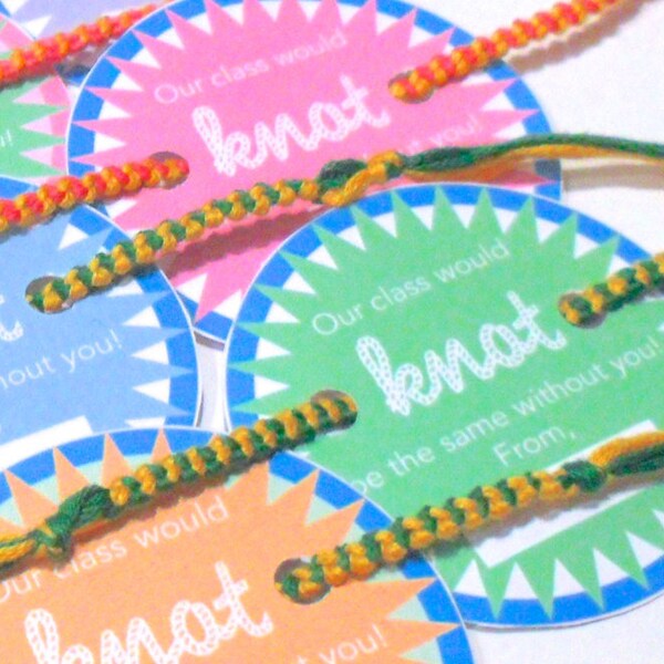 Knotted Friendship Bracelet - Etsy