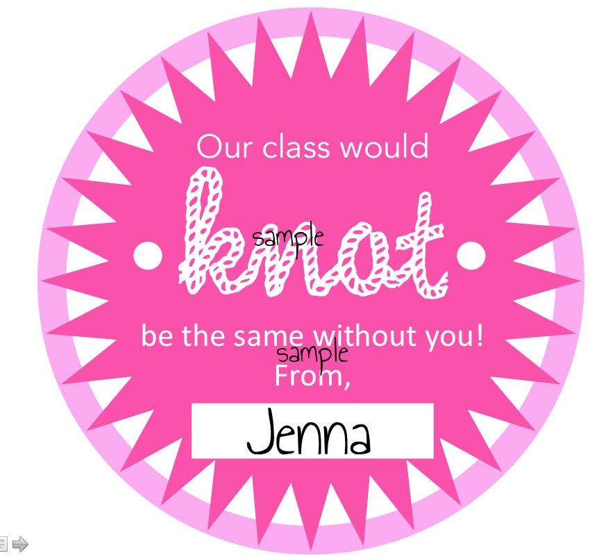 INSTANT DOWNLOAD Pink Friendship Bracelet Valentine Card Printable our ...