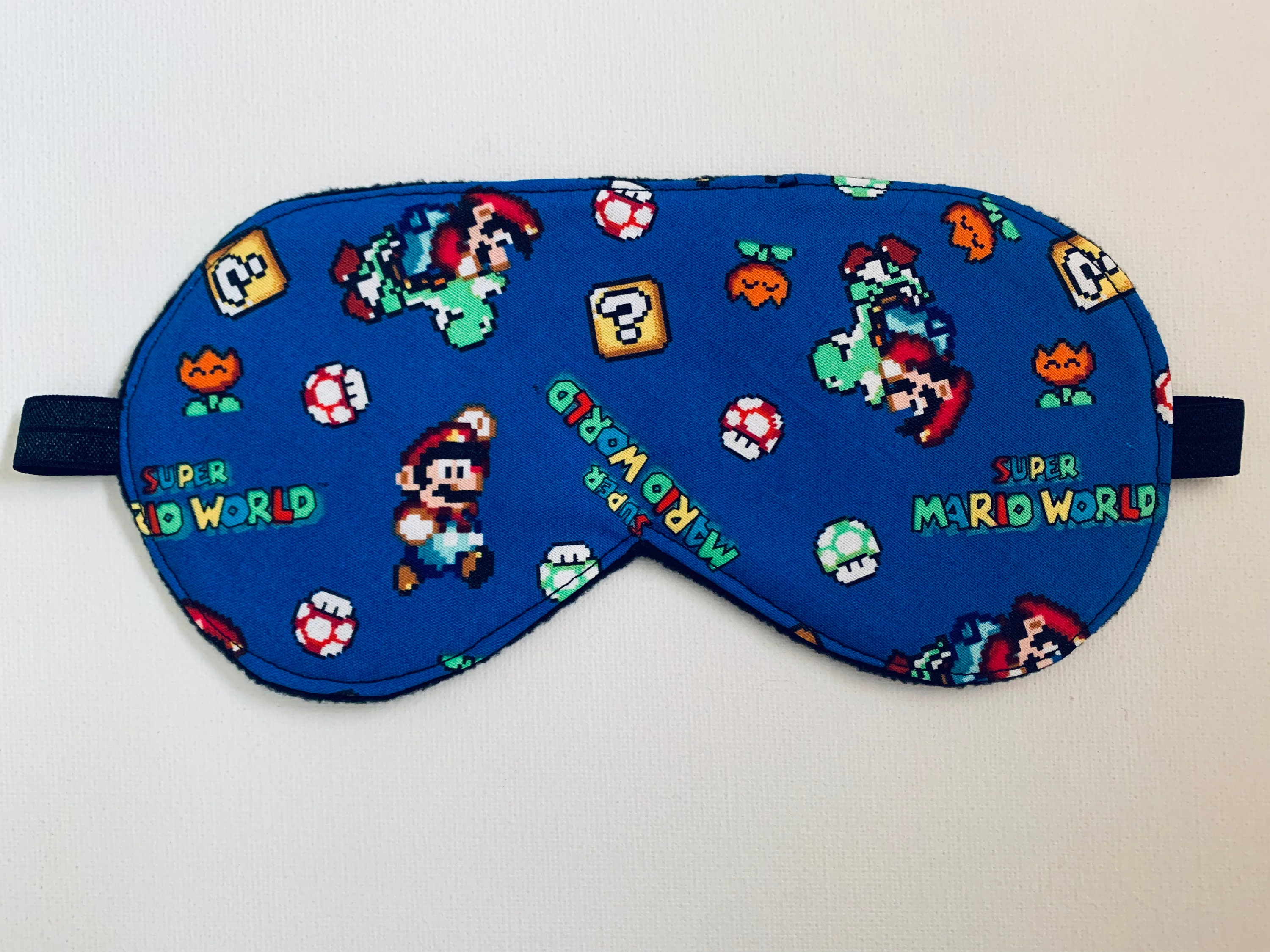 Super Mario Brothers Inspired Gift Sleep Mask - Etsy