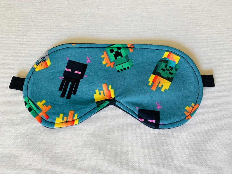 Minecraft Inspired Gift Sleeping EYE Mask - Etsy