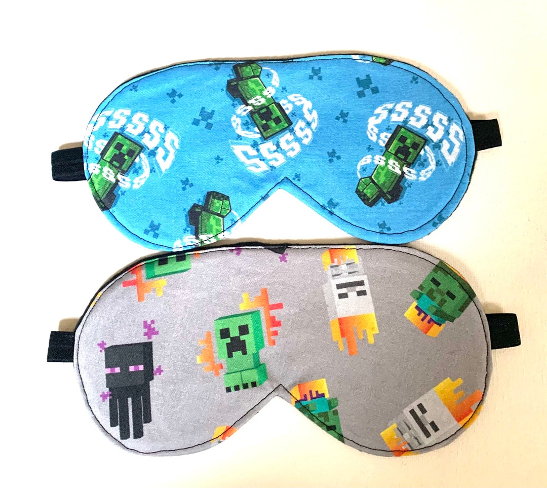 Minecraft Inspired Gift Sleeping EYE Mask - Etsy