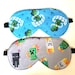 Minecraft Inspired Gift Sleeping EYE Mask - Etsy