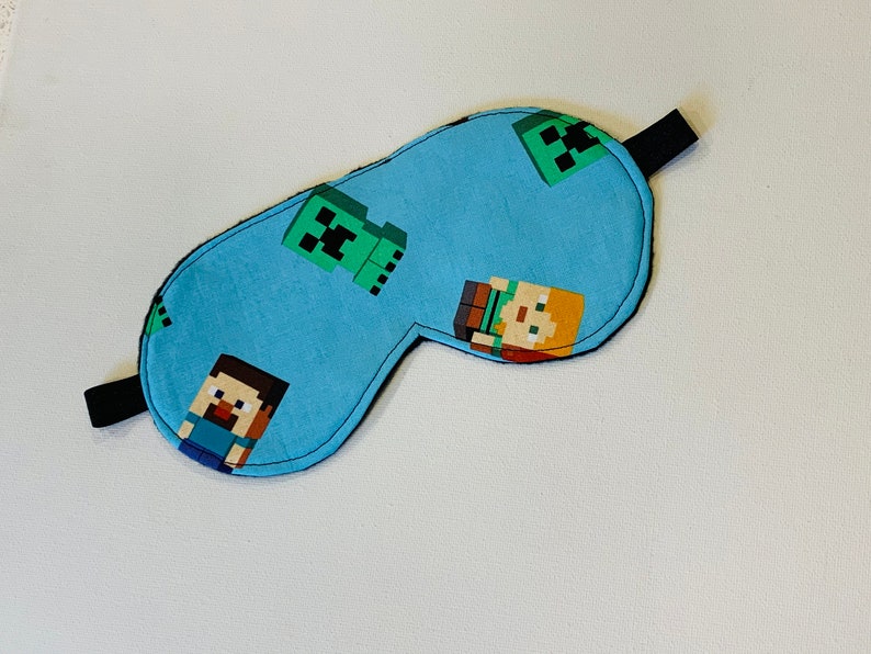 Minecraft Inspired Gift Sleeping EYE Mask - Etsy